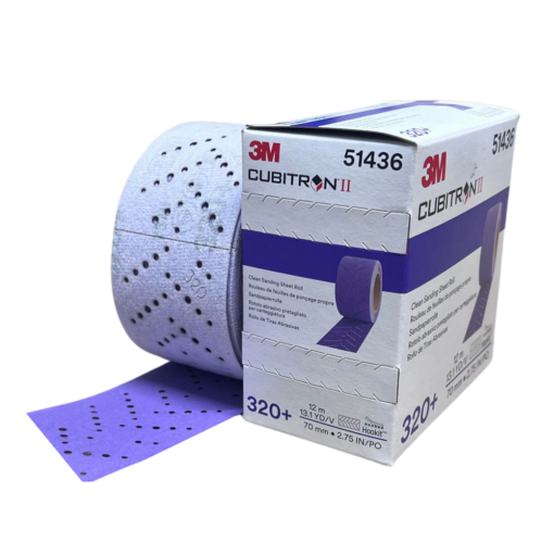 3M Cubitron II Hookit Clean Sanding Sheet Roll | Refinish Systems Ltd