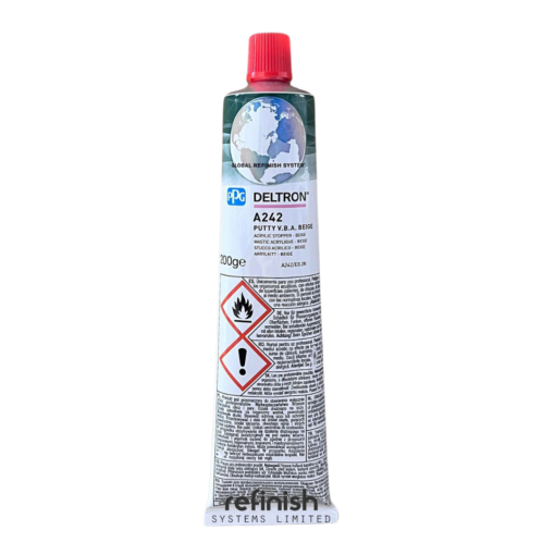 PPG A242 Putty V.B.A. Beige Acrylic Stopper - 200g | Refinish Systems Ltd