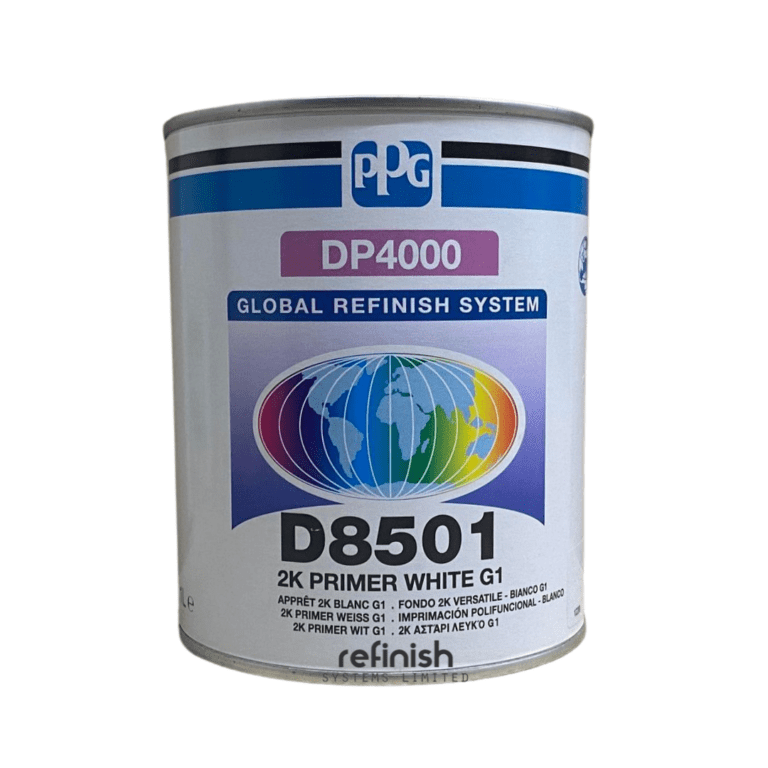 PPG DP4000 2K Primer White 1L D8501 | Refinish Systems Ltd