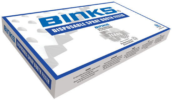 Binks Andreae Paint Filter 0.9M x 9.2M | Booth Maintenance | Refinish ...