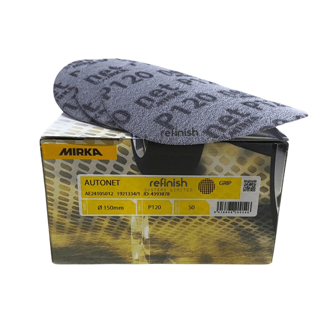 Mirka 150mm Autonet Mesh Sanding Discs | Refinish Systems Ltd