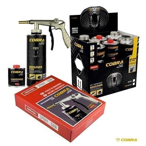 Novol Cobra Truck Bedliner 3.2L Kit & Gun (Colour) | Under Body Shutz ...