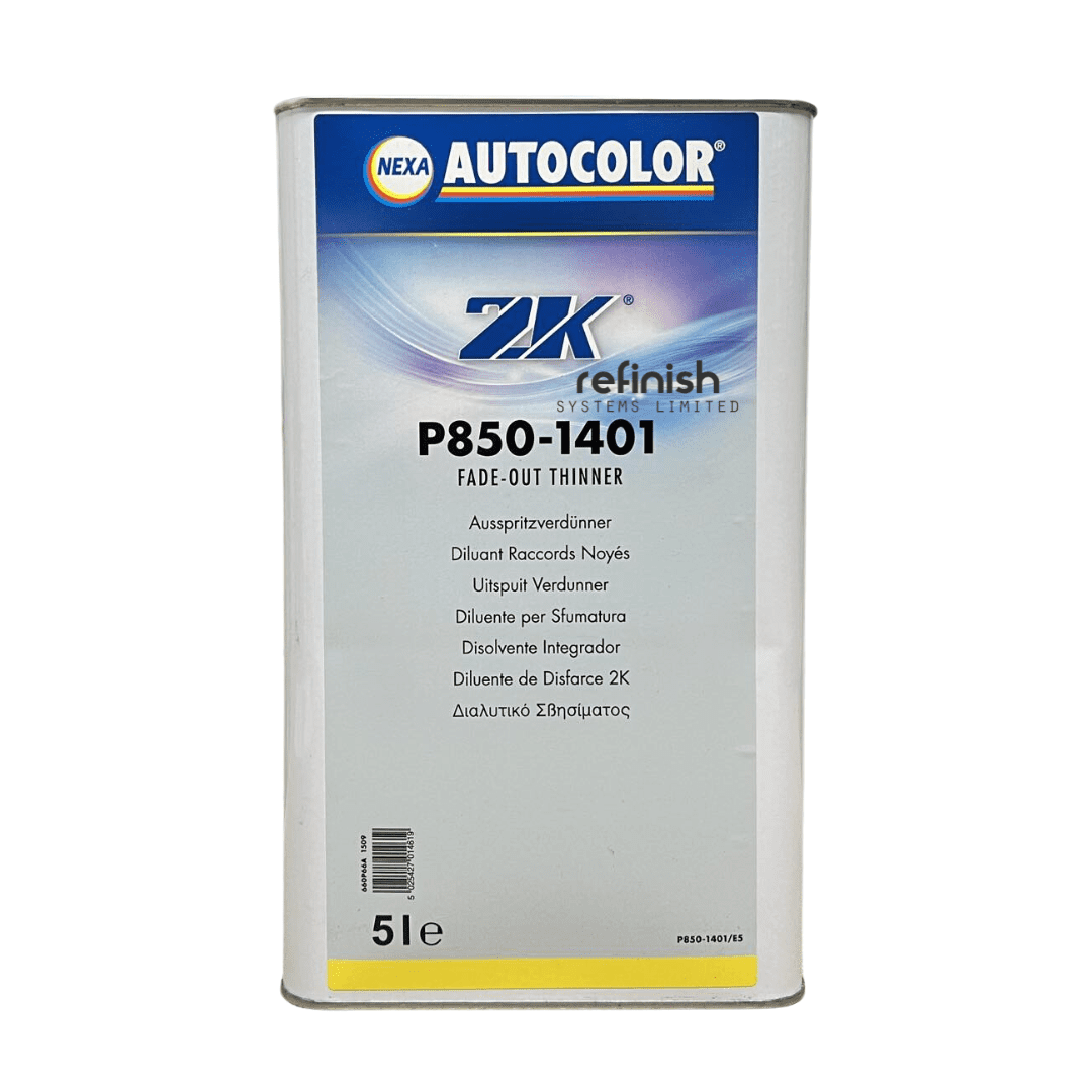 P850-1401 2K Fade Out Thinner - Nexa | Refinish Systems Ltd