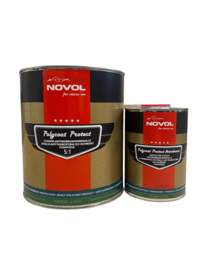 Novol Classic Car Polycoat Protect Satin Black 4.2L Kit