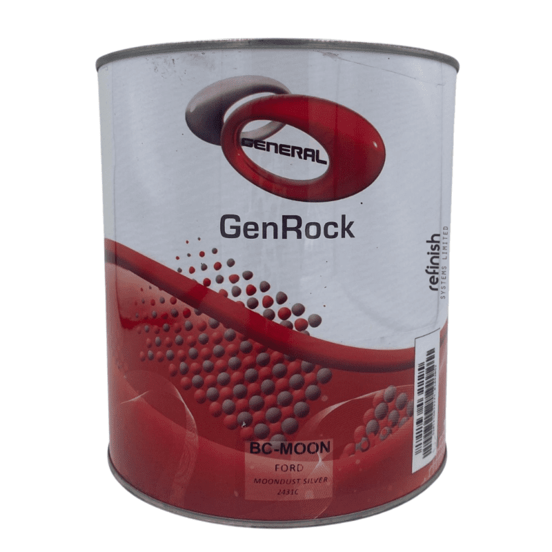 GenRock 2K Solvent BC Mixed Colour - Ford Moondust Silver 3.5L