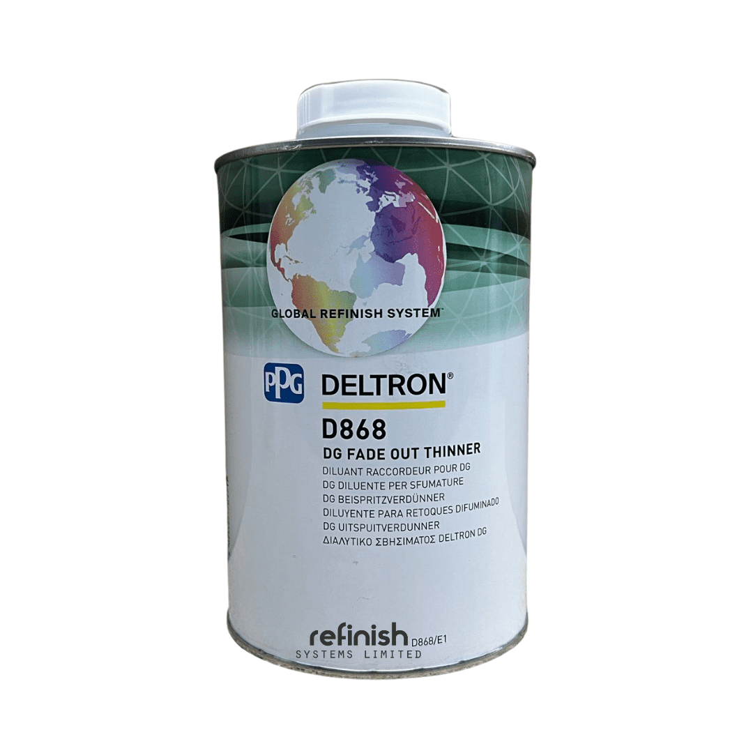 PPG Deltron D868 Fade Out Thinner for DG | Fade Out Thinners | Refinish ...